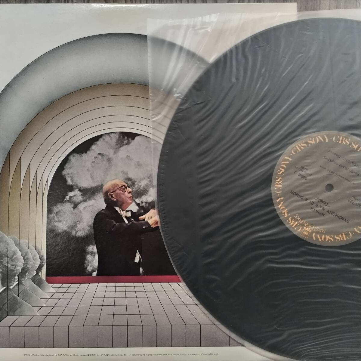 Yahoo!オークション - A117/LP美盤2枚組/セル/マーラー 交響曲第6番「...