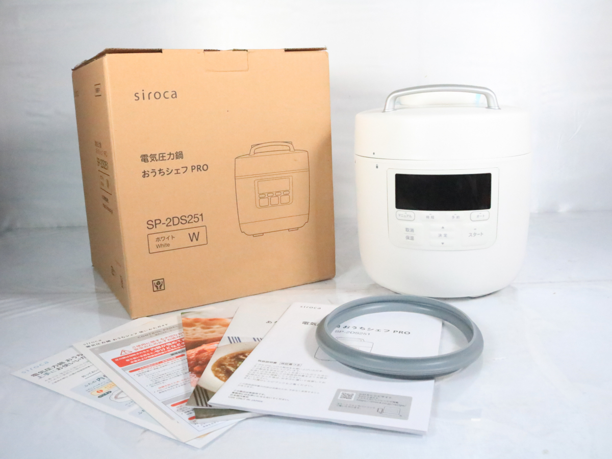 Yahoo!オークション - 【新品 /通電OK】 siroca シロカ SP-2DS251 電気...