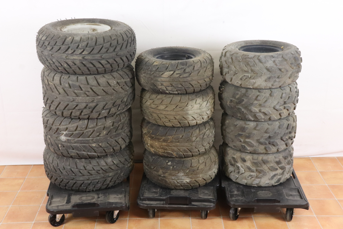 Yahoo!オークション - 【4個口発送】SUN・F 18x9.50-8 36N /NYLON AT16...