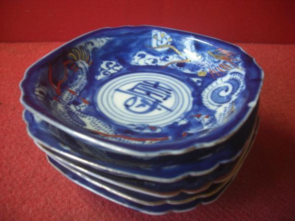 Yahoo!オークション - 229－H92 レトロ 皿 5枚