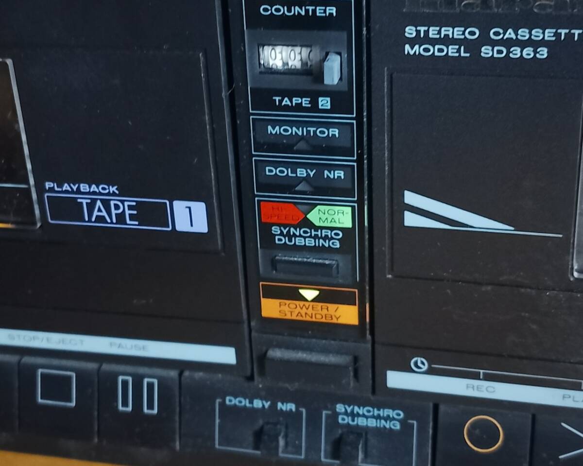 Yahoo!オークション - MARANTZ マランツ ステレオカセットデッキ SD36...