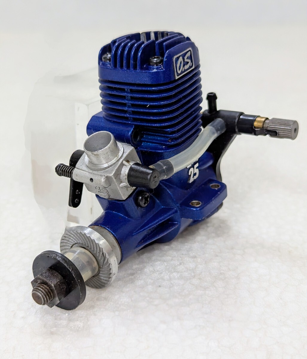 Yahoo!オークション - OS MAX LA25 ブルー 2ストローク エンジン