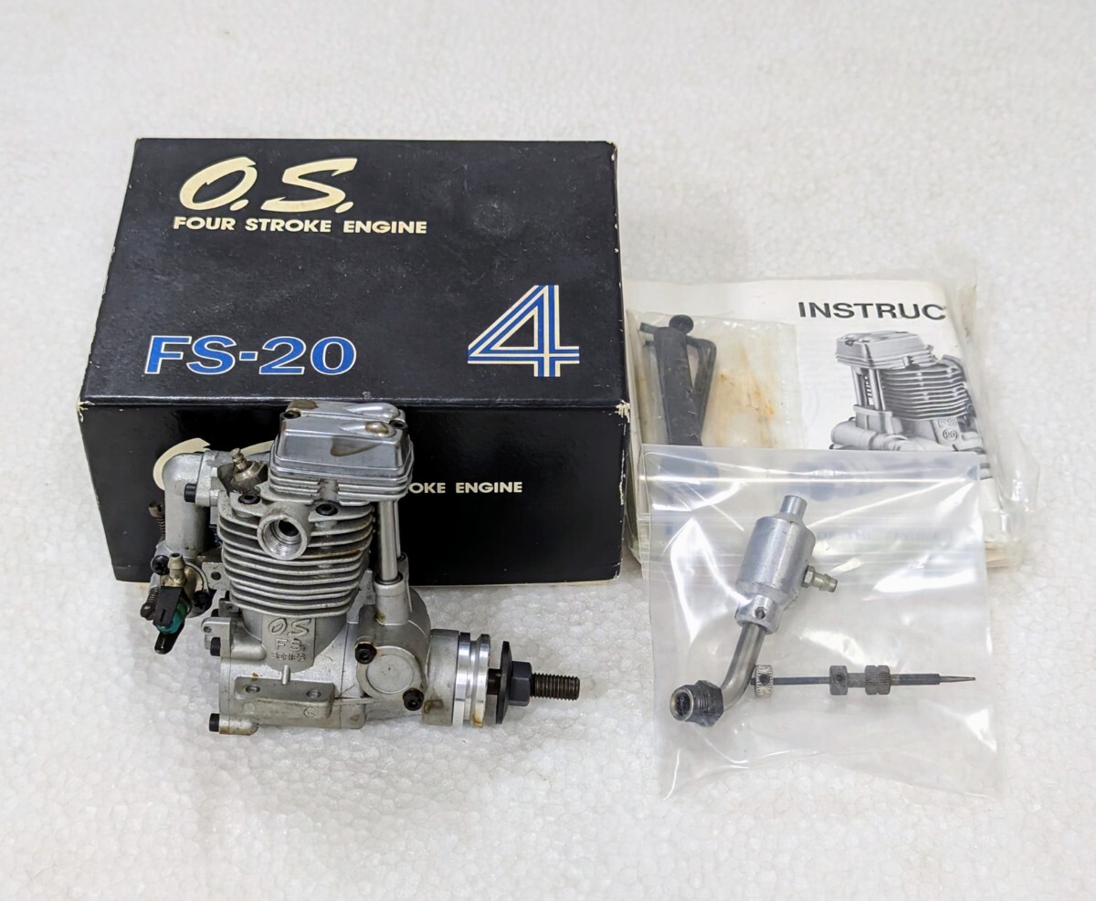 Yahoo!オークション - ＜貴重エンジン＞ OS FS-20 4ストローク エン...
