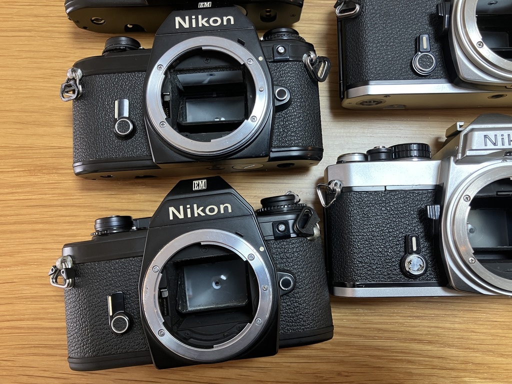 Yahoo!オークション - [②カメラまとめ] ニコン Nikon FE / Nikon EM