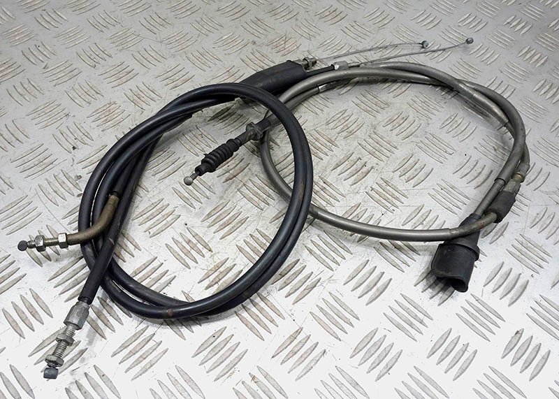 Yahoo!オークション - KLX250 LX250E ワイヤー/ケーブル2点セット f64-...