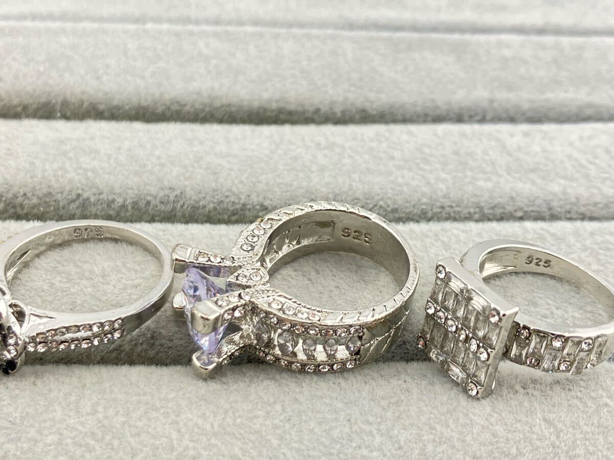 Yahoo!オークション - B111 キュービックジルコニア リング 指輪 ヴィ...