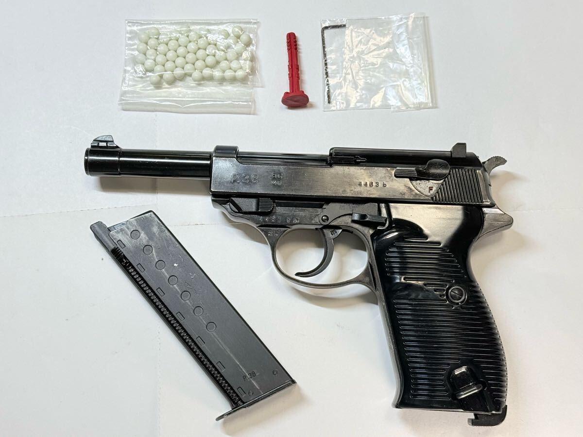 Yahoo!オークション - マルゼン ワルサー P38 ac40 希少 ブラックメタ...