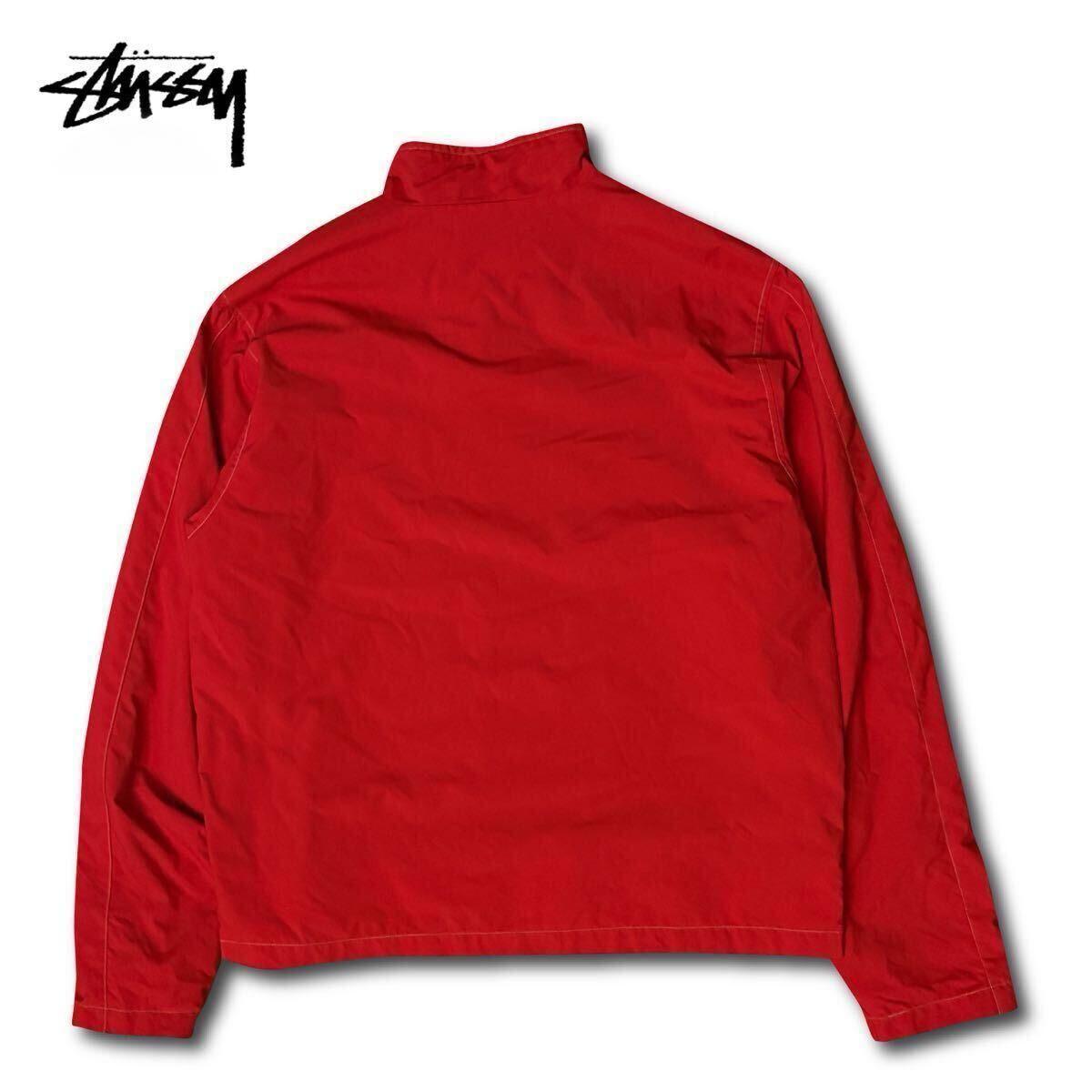 現行】Stussy Panel Track Jacket L ステューシー ナイロン 現行】Stussy Panel Track Jacket L ステューシー ナイロン