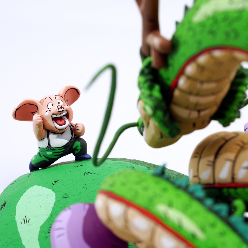 ドラゴンボール ウーロン&神龍 フィギュア フルリペイント 二 ドラゴンボール ウーロン&神龍 フィギュア フルリペイント 二