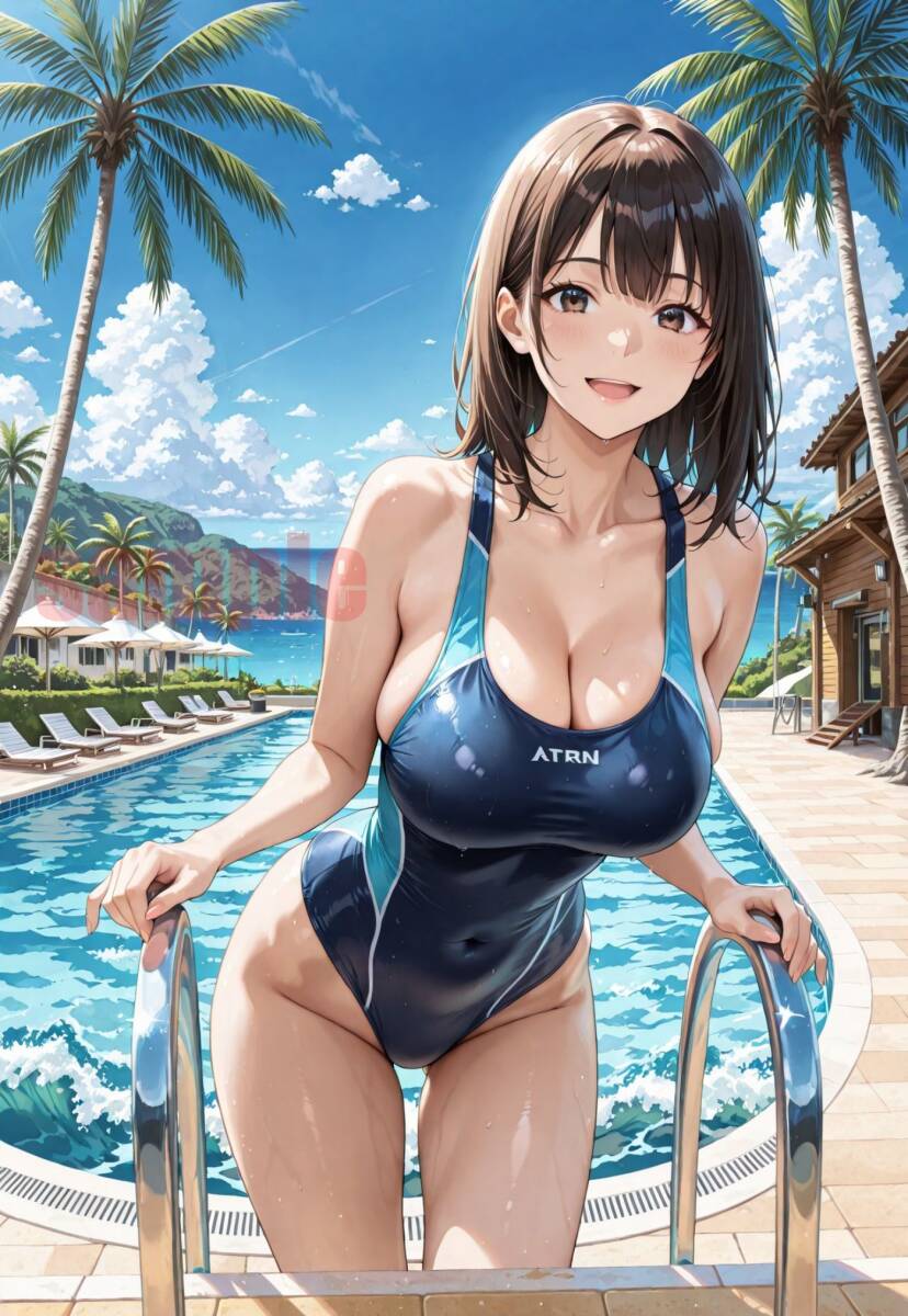 Yahoo!オークション - sd0410-007 A4 ポスター イラスト オリジナル 水...