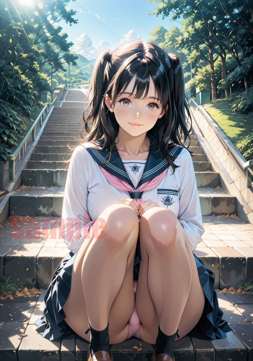 Yahoo!オークション - sd0413-049 A4 ポスター イラスト オリジナル 水...