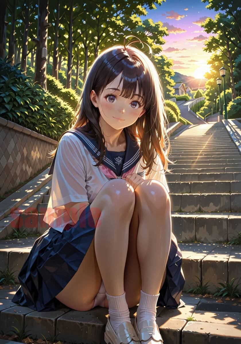 Yahoo!オークション - sd0413-057 A4 ポスター イラスト オリジナル 水...