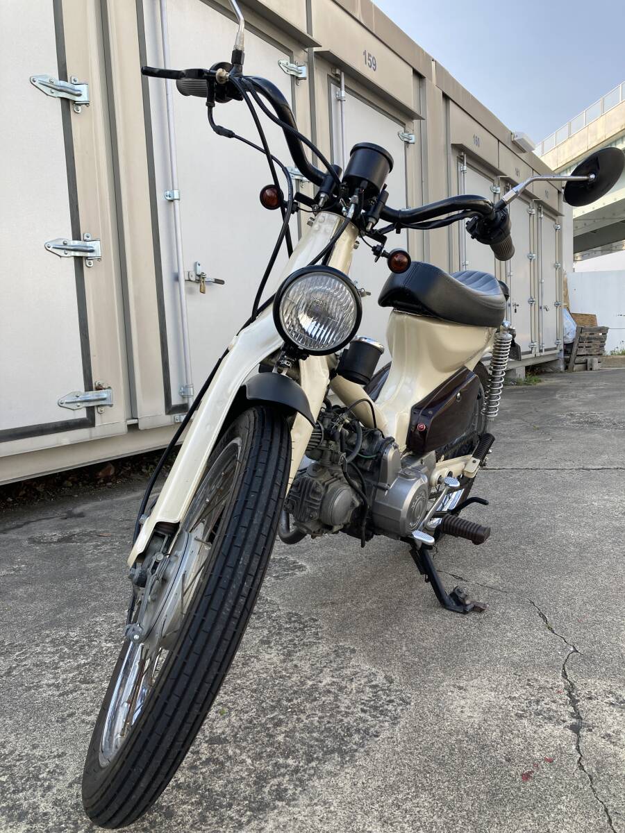 Yahoo!オークション - 実働 スーパーカブ 90 HA02 3速 カスタム 検) バ...