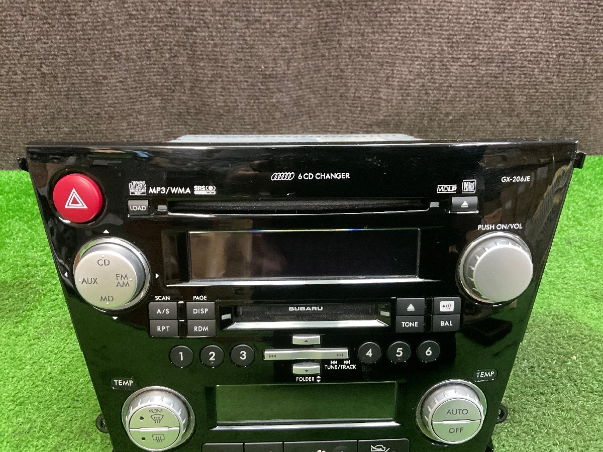 Yahoo!オークション - レガシィ ツーリングワゴン BP BP9 純正 6連CDチ...