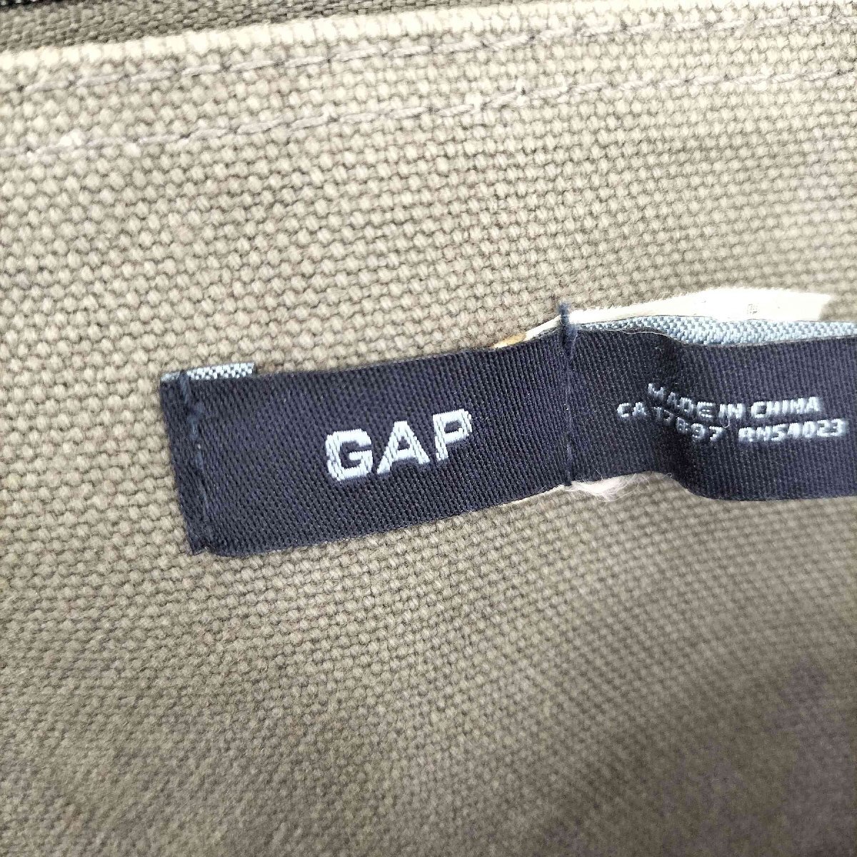 Yahoo!オークション - Gap(ギャップ) 00S キャンバスショルダーバック ...