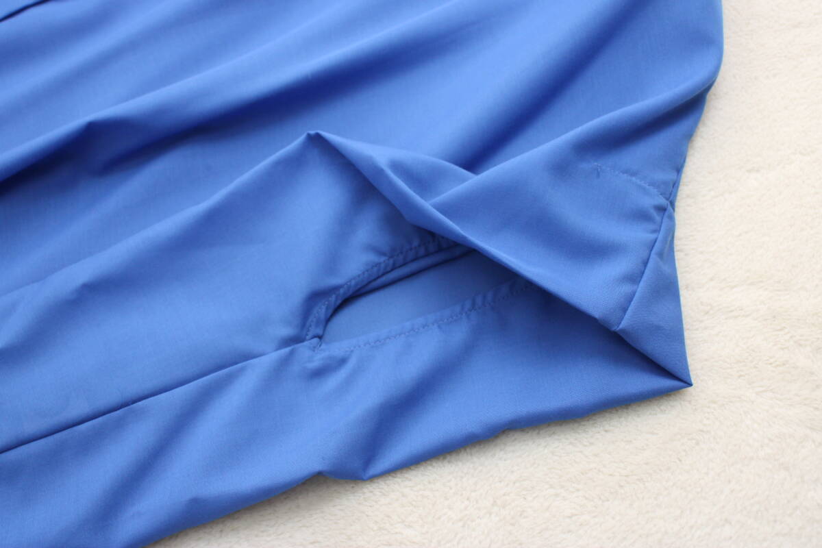 Yahoo!オークション - 3-779 新品タグ付き タック袖ノーカラーブラウス