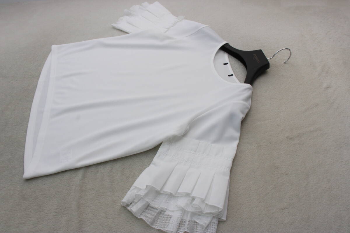 Yahoo!オークション - 3-1461 新品 メッシュ袖プルオーバー