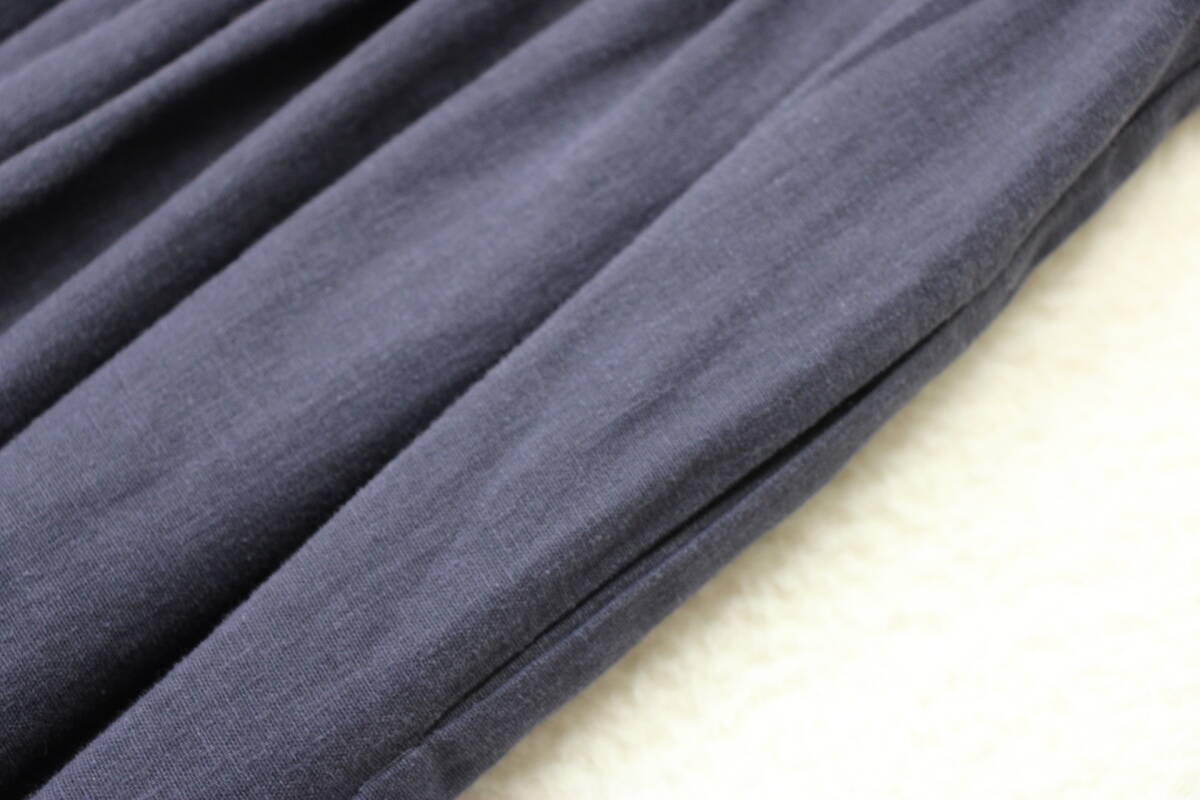 Yahoo!オークション - 3-1647 新品 麻混ノースリーブワンピース 定価￥...