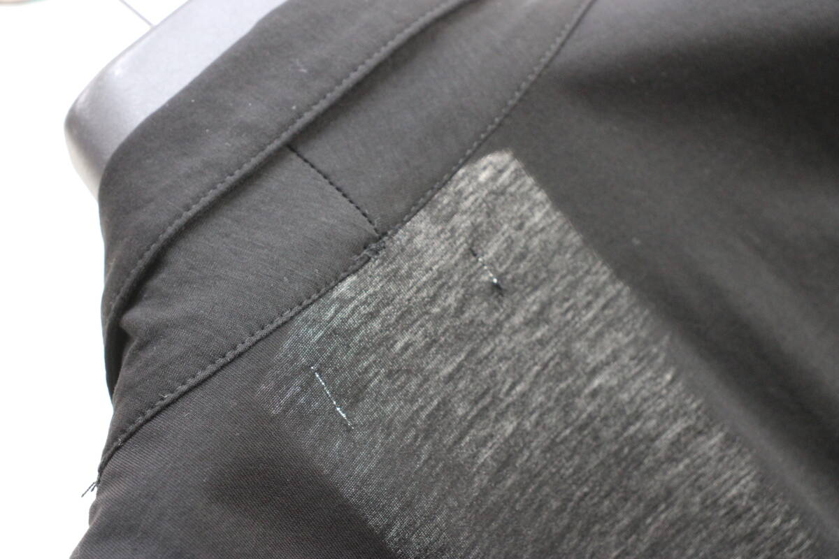 Yahoo!オークション - 3-1674 新品 シフォン切替テーラーカラーロング...