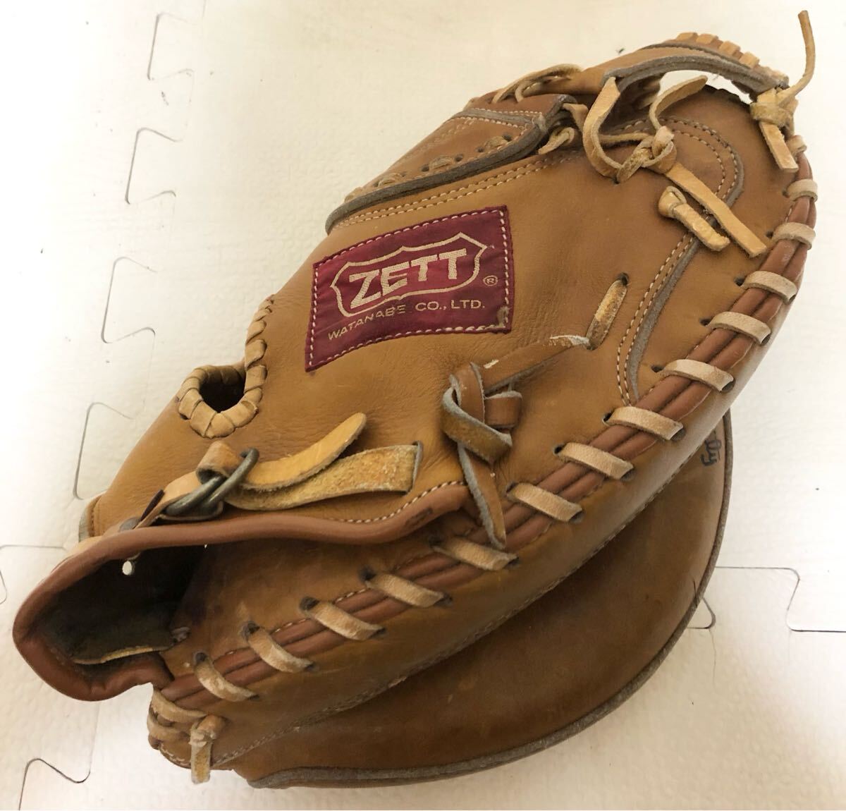 Yahoo!オークション - 超美品 現状品 ZETT キャッチャー ミット グロー...