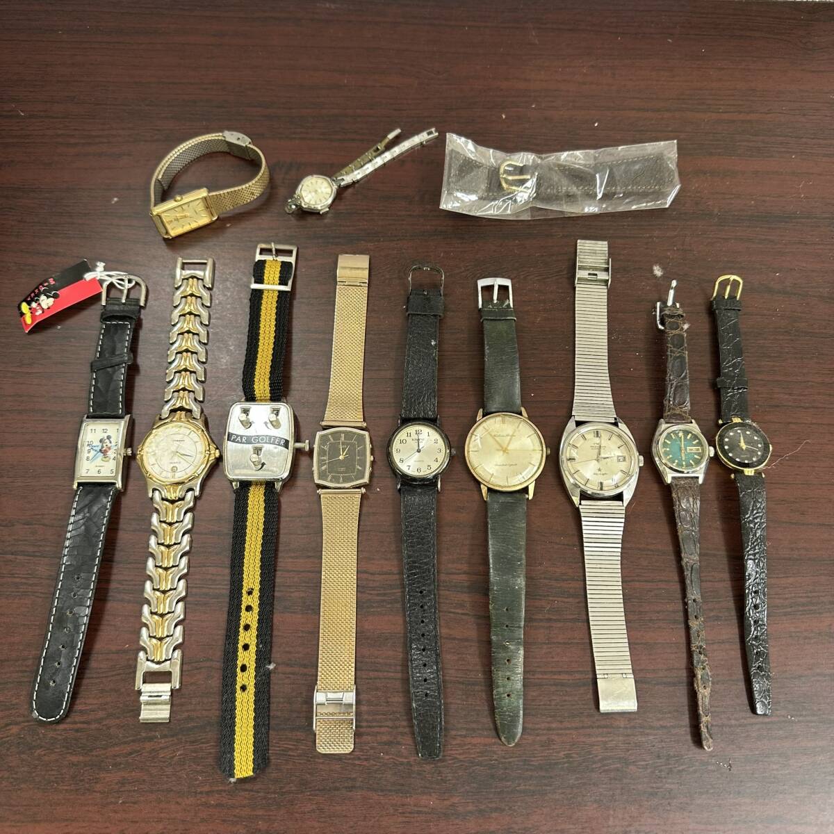 Yahoo!オークション - 【T0325】ジャンク 腕時計 10本 まとめ レディー...