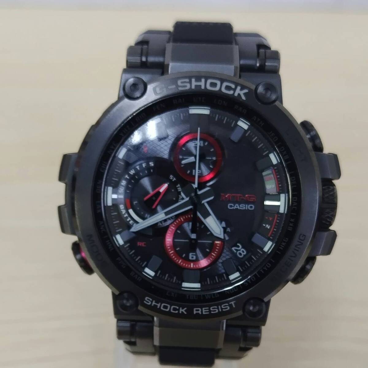 T0428 CASIO カシオ G-SHOCK MTG-B1000B-1AJF 総重量 : 約123g(G-SHOCK)｜売買されたオークション情報、yahooの商品情報をアーカイブ公開 ...