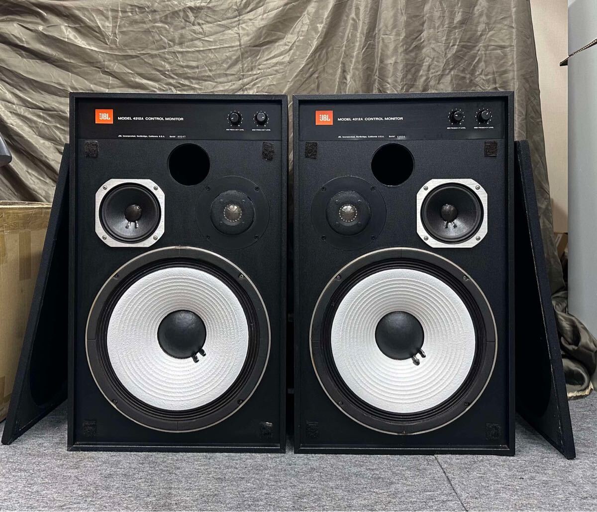 Yahoo!オークション - JBL 4312A CONTROL MONITOR スピーカー ペア (動...