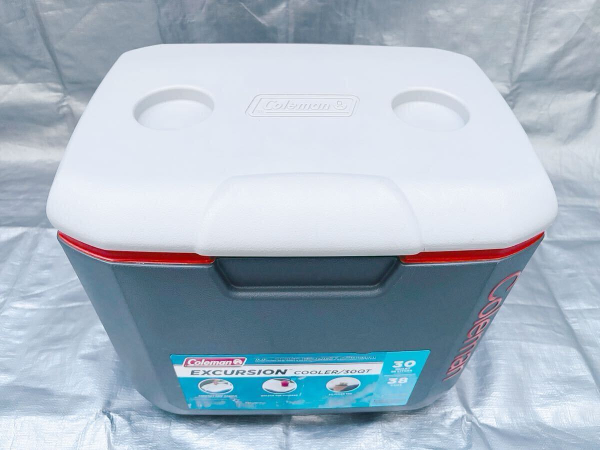 キャンプ クーラーボックス コールマン エクスカーションクーラー 30QT グレー／オレンジ Coleman 品(30L未満)｜売買されたオークション情報、yahooの商品情報をアーカイブ公開 ...
