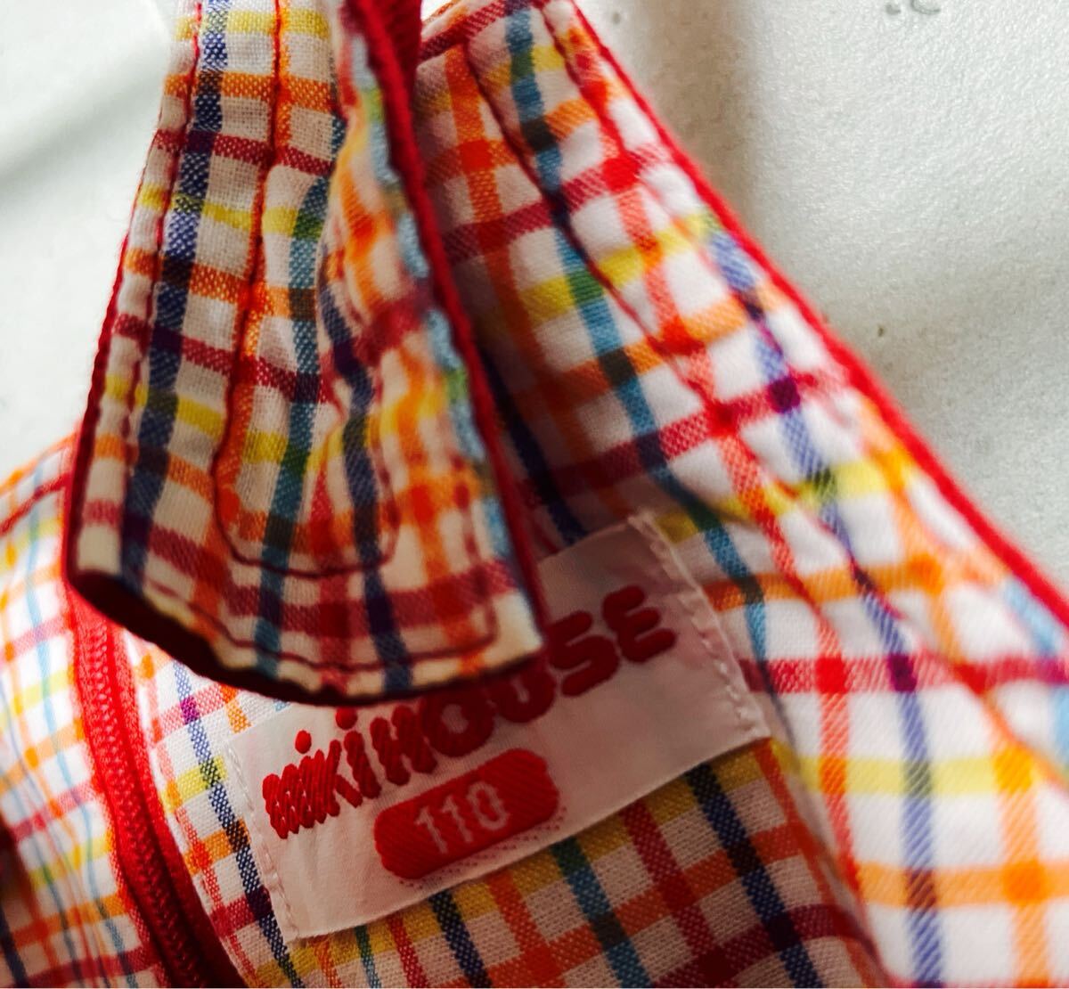 Yahoo!オークション - 110サイズ ミキハウス ジャンパースカート ワン...