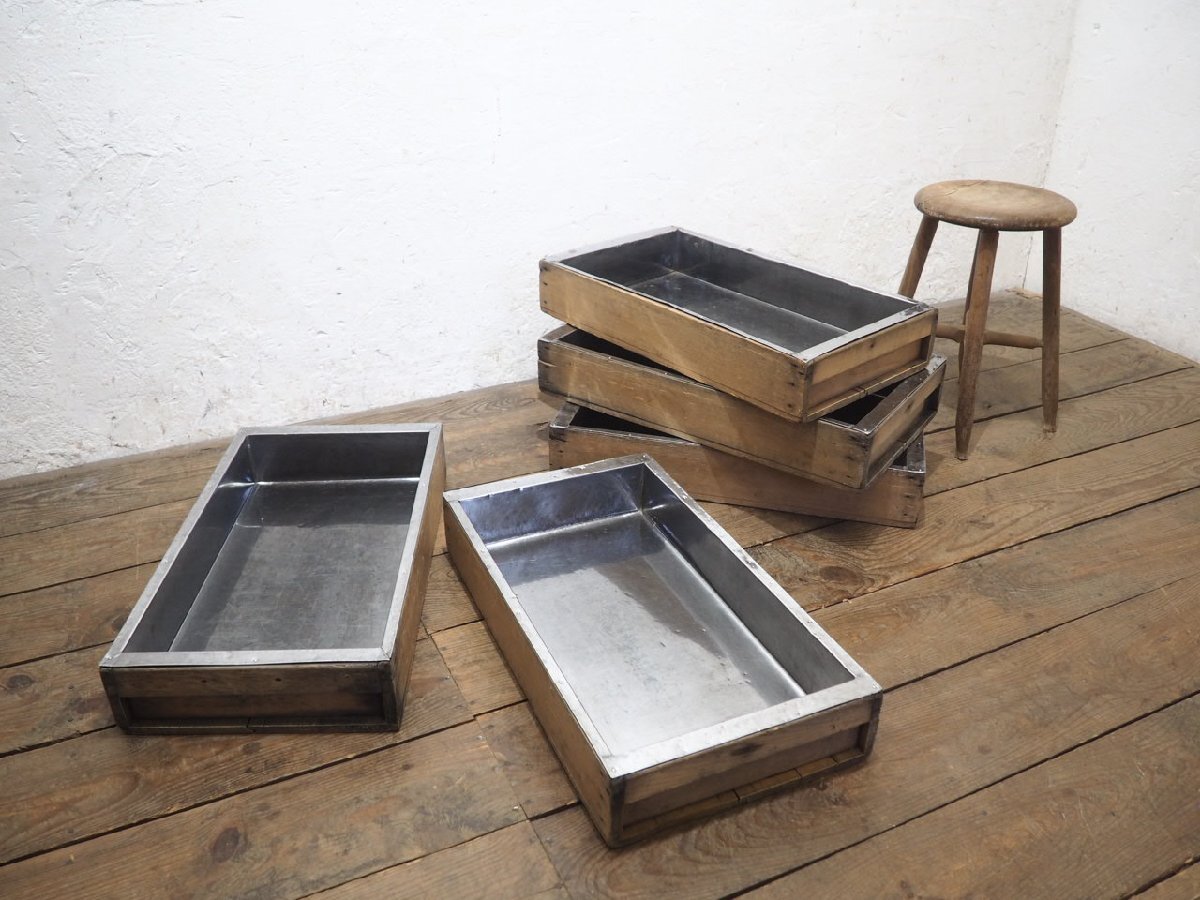 Yahoo!オークション - タ荷T0823 ③5個セット ヴィンテージ ステンレス...