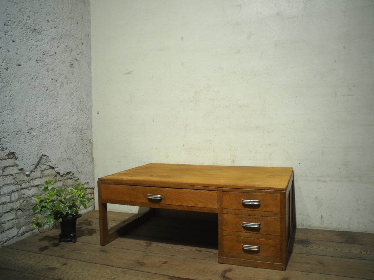 Yahoo!オークション - タG0543 天板W90 5cm×D59 5cm ヴィンテージ ロ...