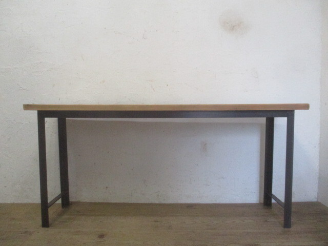 Yahoo!オークション - タP415 天板W150cm×D38 5cm ヴィンテージ 無垢...