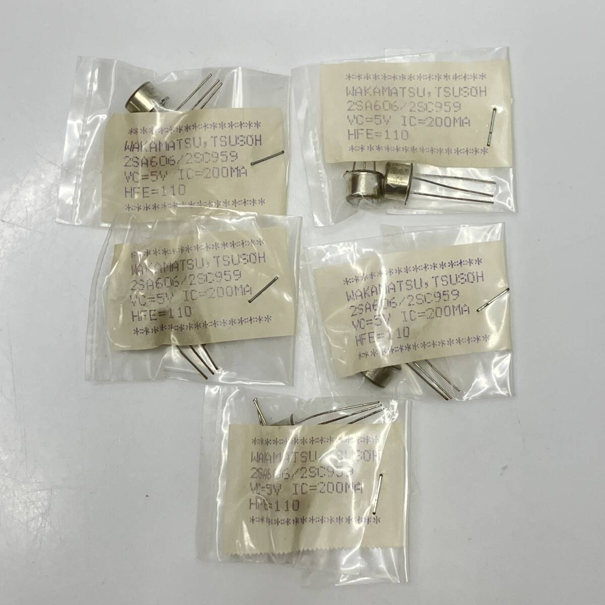 Yahoo!オークション - (志)【新品未開封】NEC トランジスタ 2SA606 2SC...