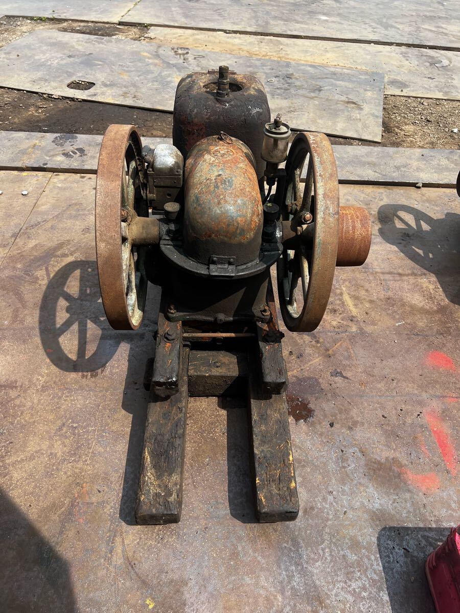 Yahoo!オークション - 4474 茨城 エンジン 発動機 骨董品 古い いさみ