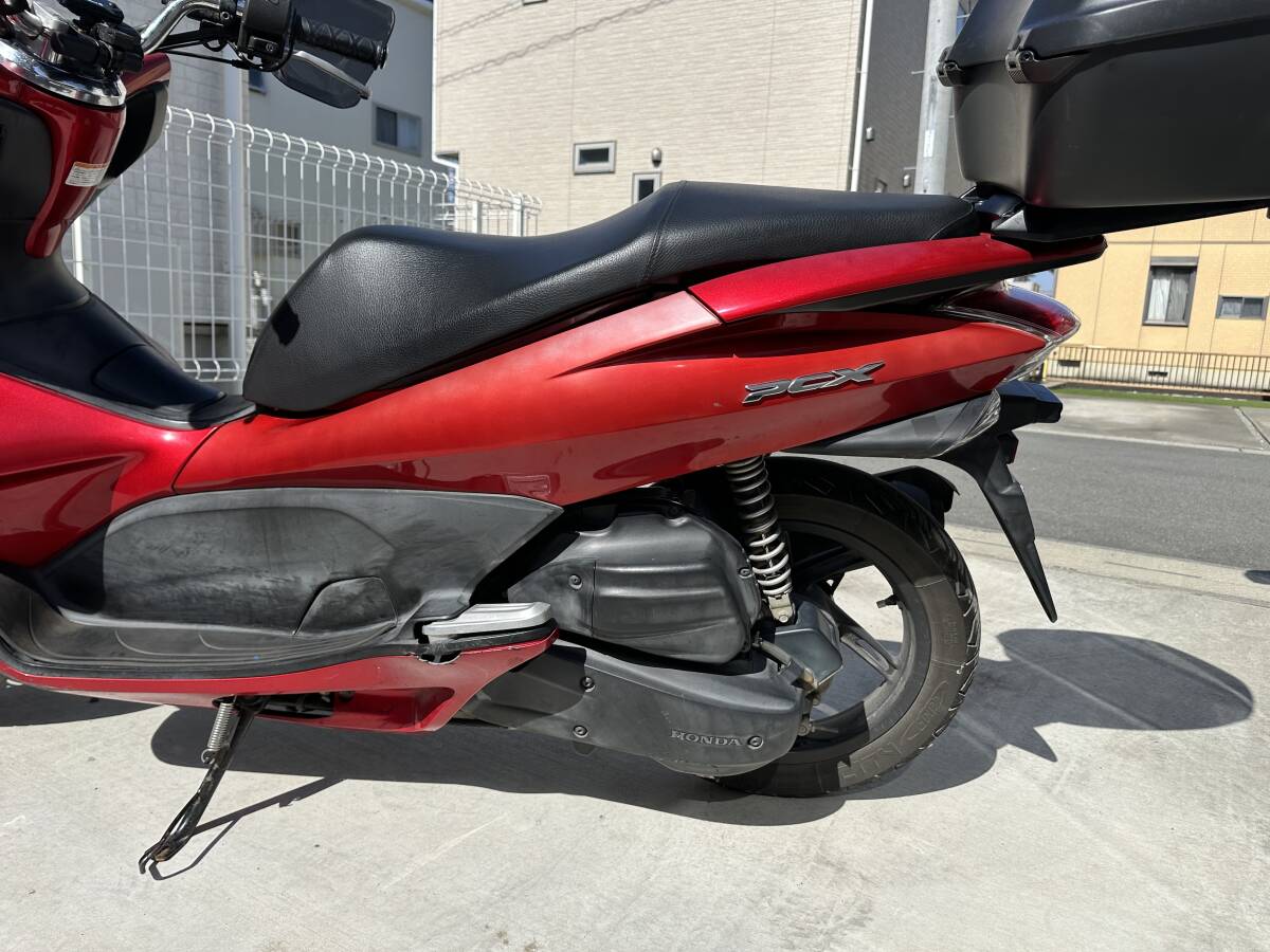 Yahoo!オークション - 『再出品』 HONDA PCX 125 JF28 レッド 走行3885...