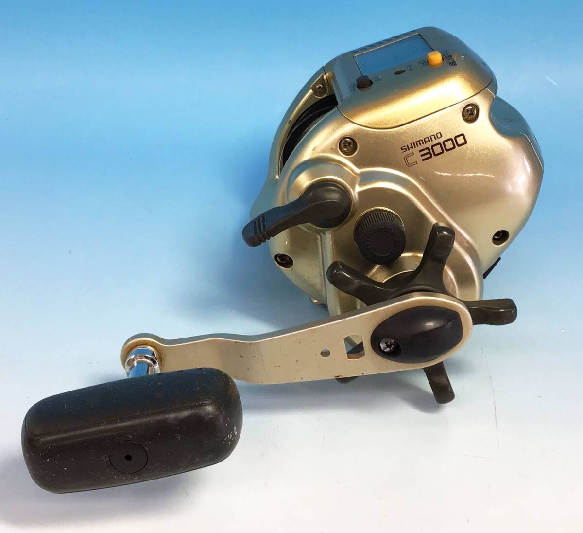 Yahoo!オークション - 通電OK shimano リール 手巻き C3000 小船 SLS ...
