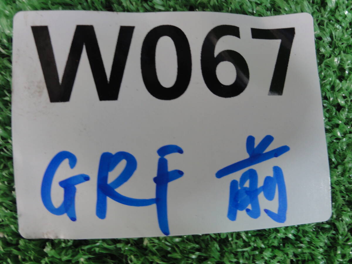 Yahoo!オークション - w067 インプレッサ CBA-GRF WRX STI 純正 フロン...