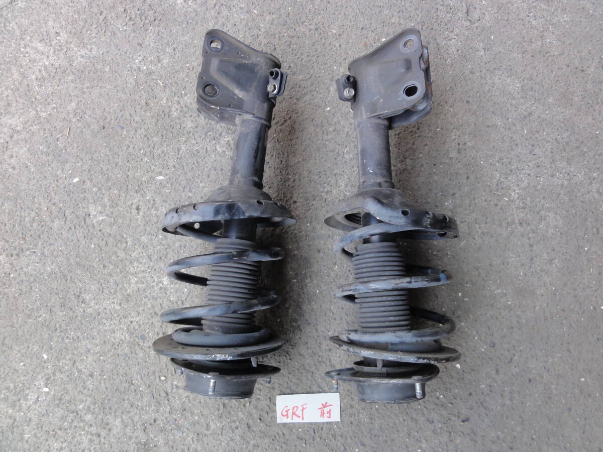 Yahoo!オークション - w072 GRF インプレッサ WRX STI 純正サスペンシ...
