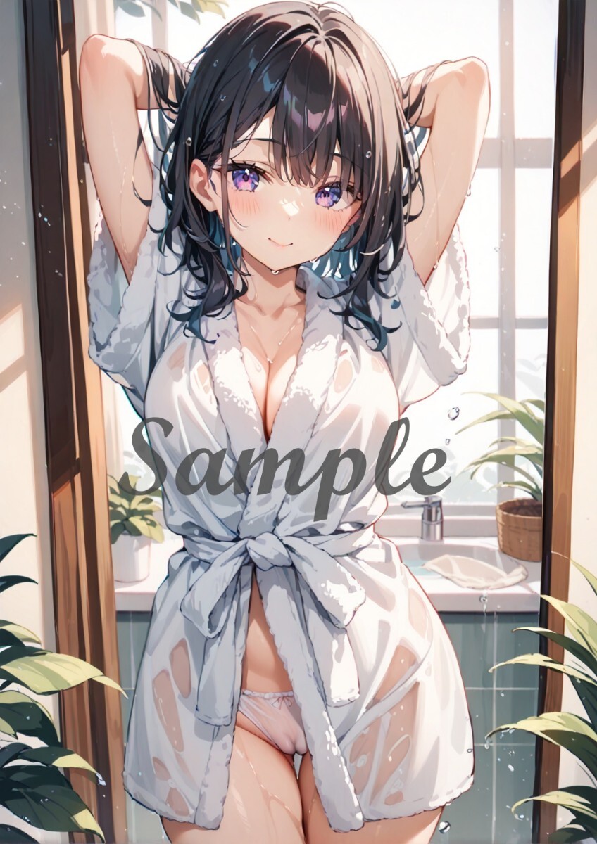 Yahoo!オークション - オリジナル アニメ イラスト A4 アート ポスター...