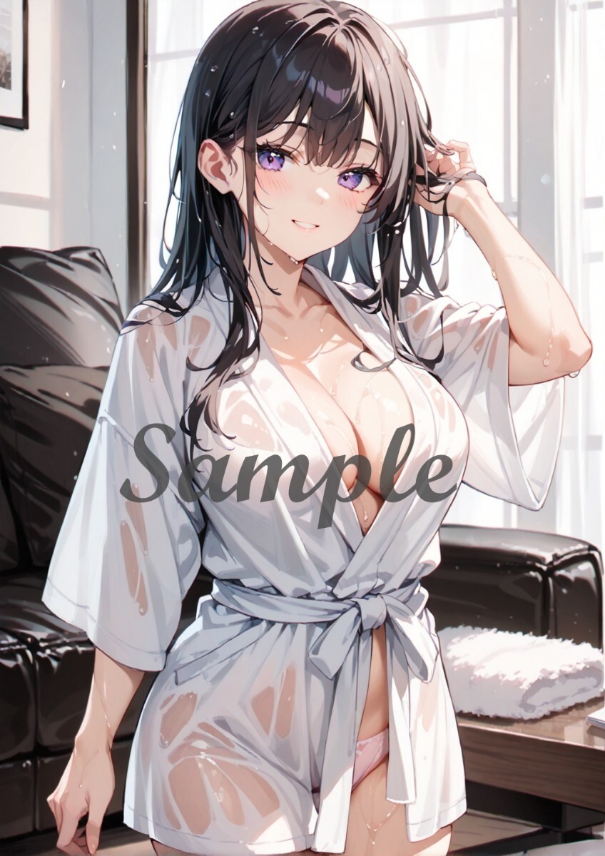 Yahoo!オークション - オリジナル アニメ イラスト A4 アート ポスター...