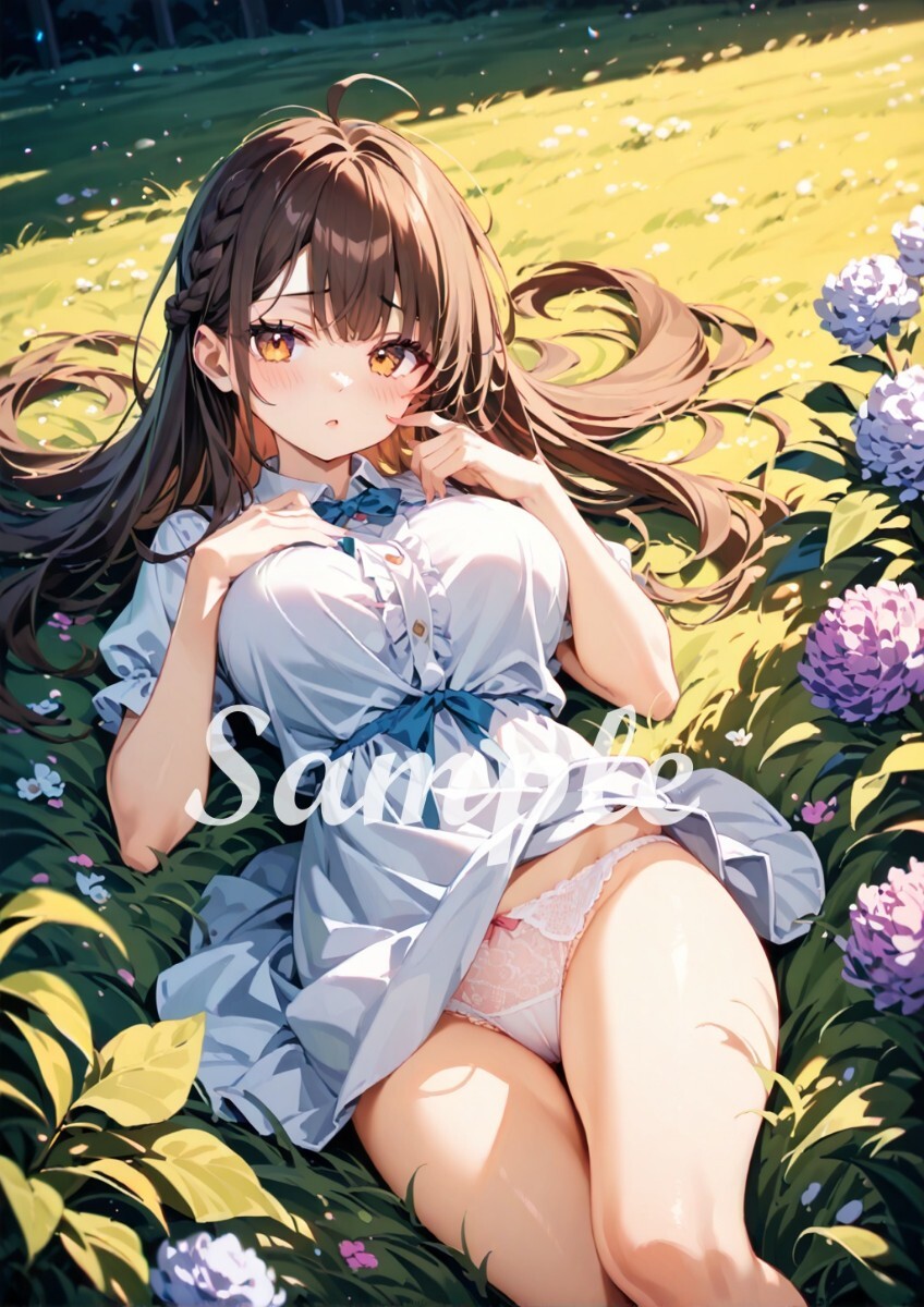 Yahoo!オークション - オリジナル アニメ イラスト A4 アート ポスタ...