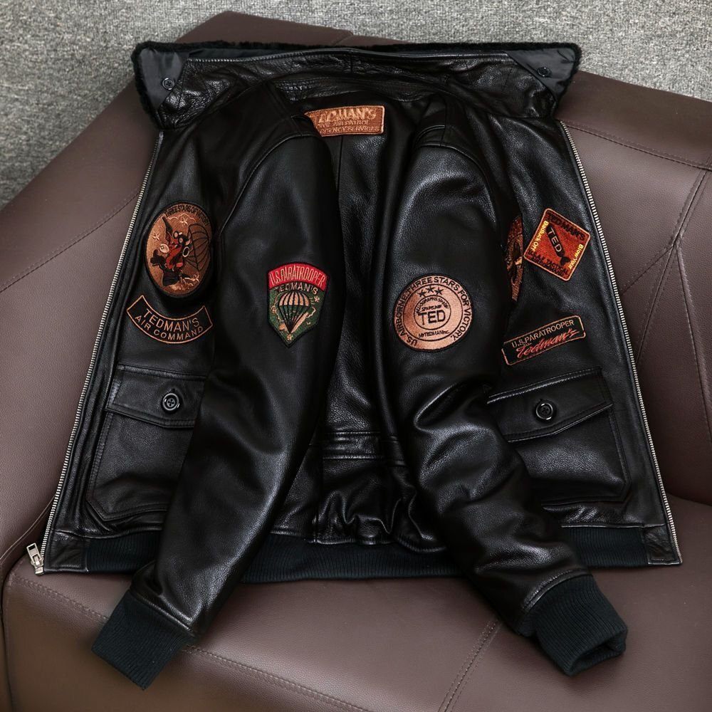 牛革 レザージャケット 中綿 革ジャン カウハイド フライト 牛革 レザージャケット 中綿 革ジャン カウハイド フライト