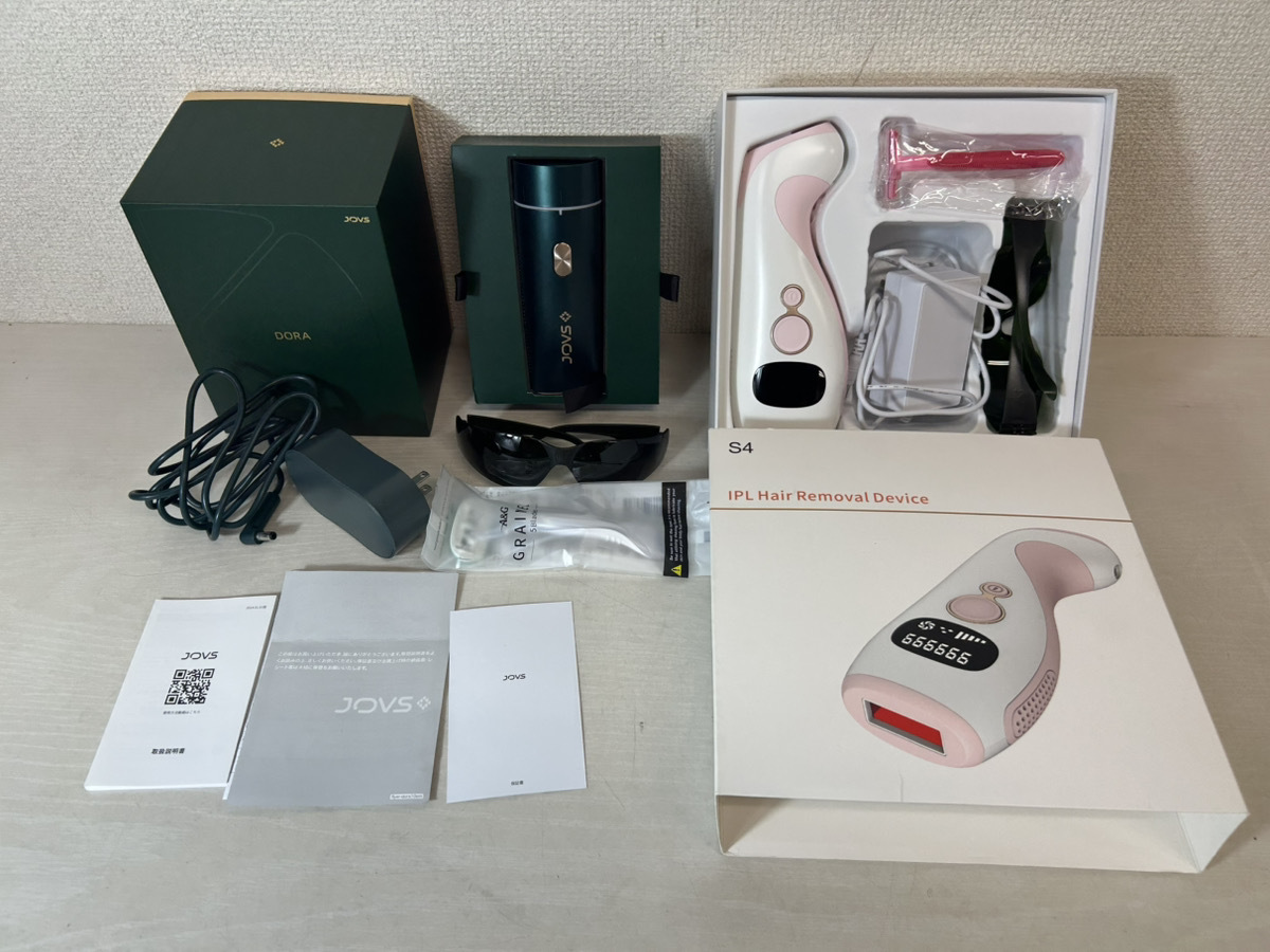 Yahoo!オークション - 9124-01 JOVS ジョブズ DORA 家庭用脱毛器 エメ...