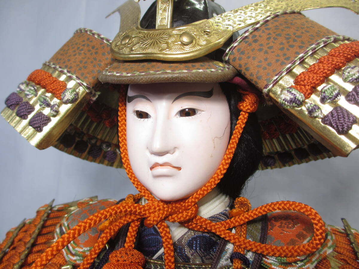 Yahoo!オークション - Z22 京都 大将さん 五月人形 井上赤照堂 木箱入...