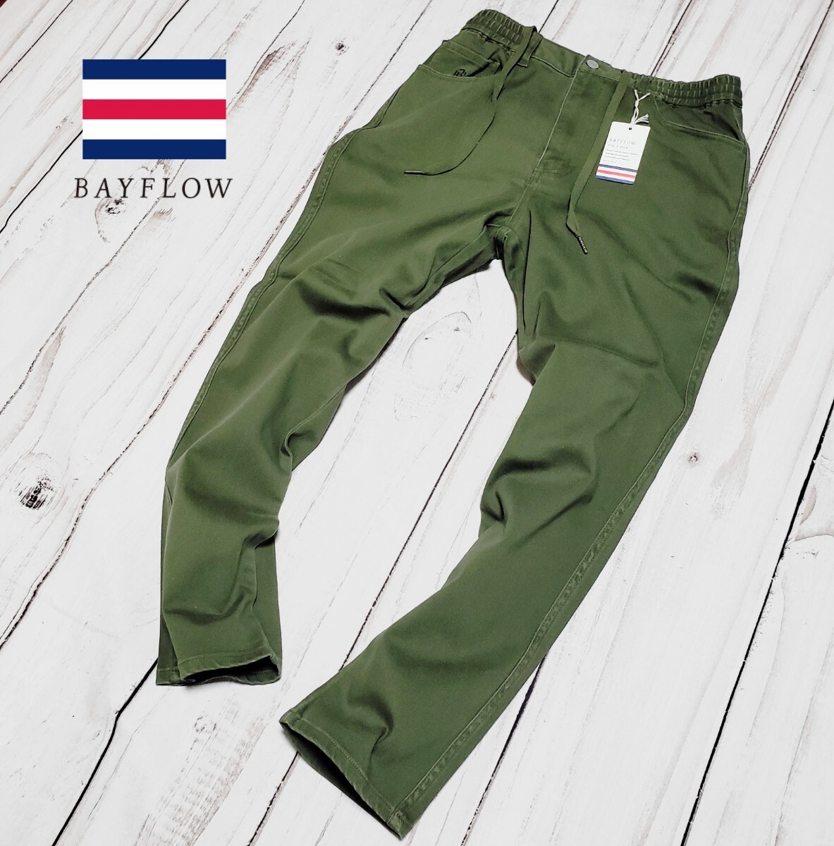 Yahoo!オークション - 【新品】BAYFLOW Lサイズ ストレッチ イージーパ...