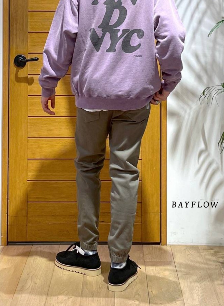 Yahoo!オークション - 【新品】BAYFLOW Mサイズ B-FLEX ジョガーパンツ...