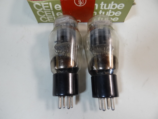 Yahoo!オークション - H5335 ELECTRON TUBE Cei 2A3 真空管 2本セット ...