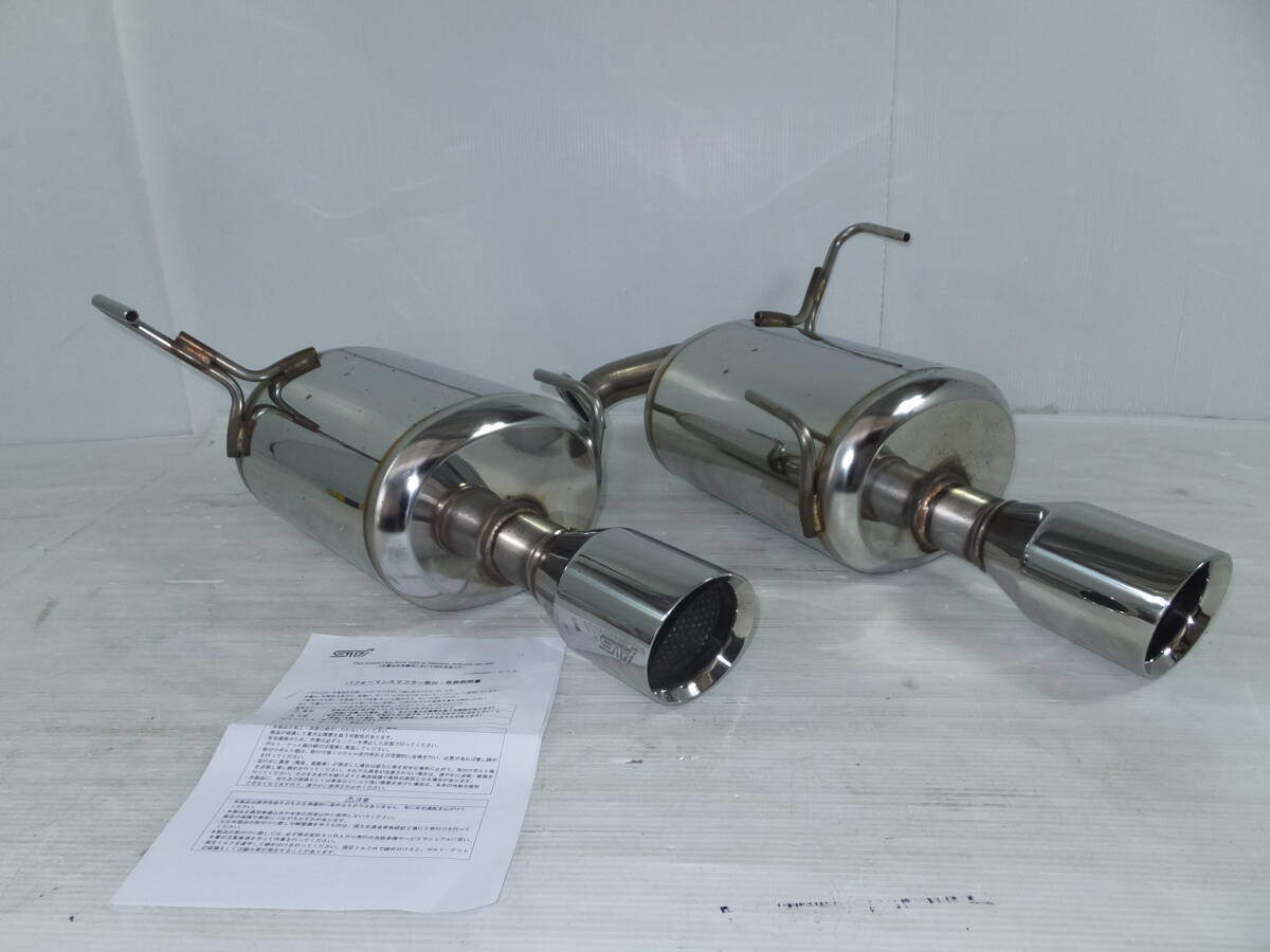 【樂淘letao】日本代購代標第一品牌－★☆D142 レヴォーグ VNH 2.4L STI パフォーマンスマフラーSTi Sport R 2.4L ST44300VR040 棚H☆★