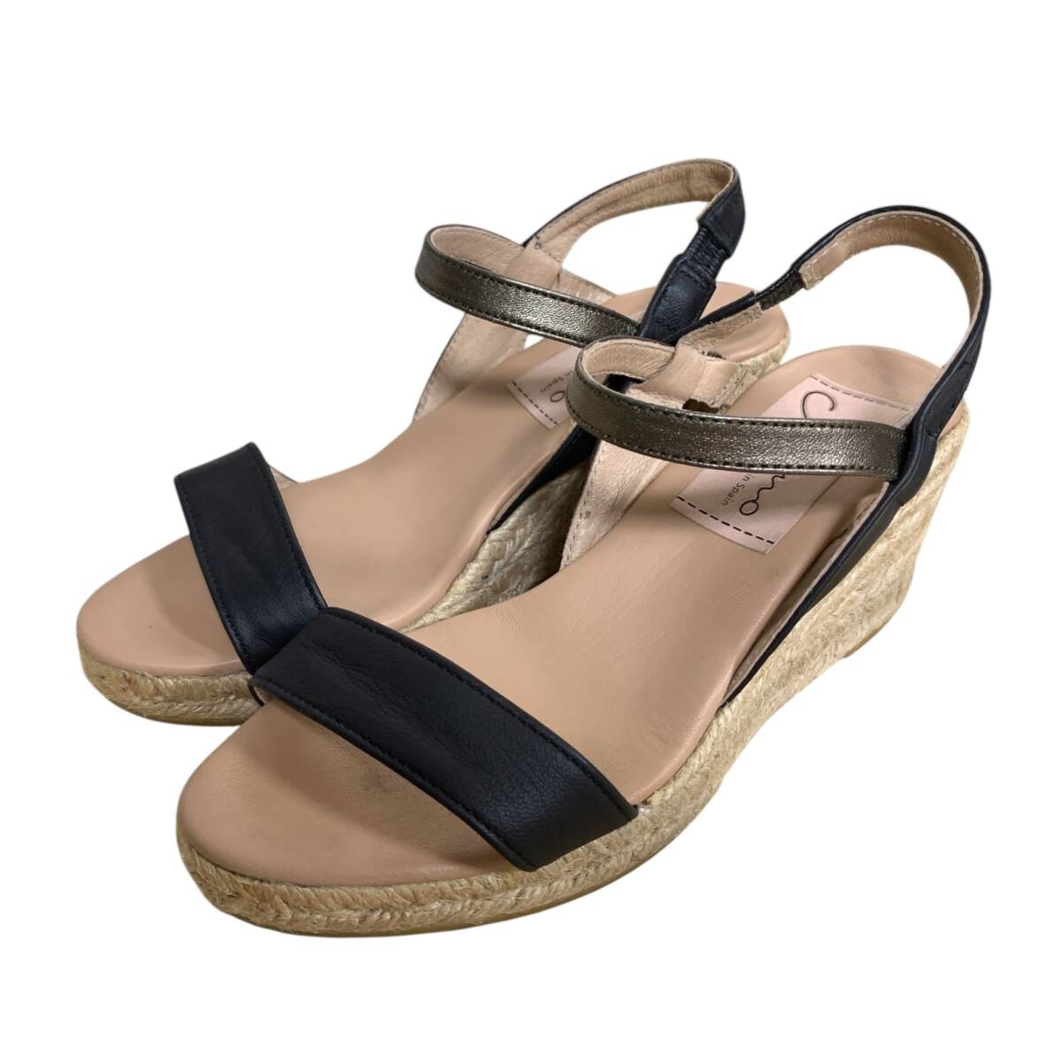 Yahoo!オークション - 中古品 GAIMO ガイモ サンダル バイカラーヒー...