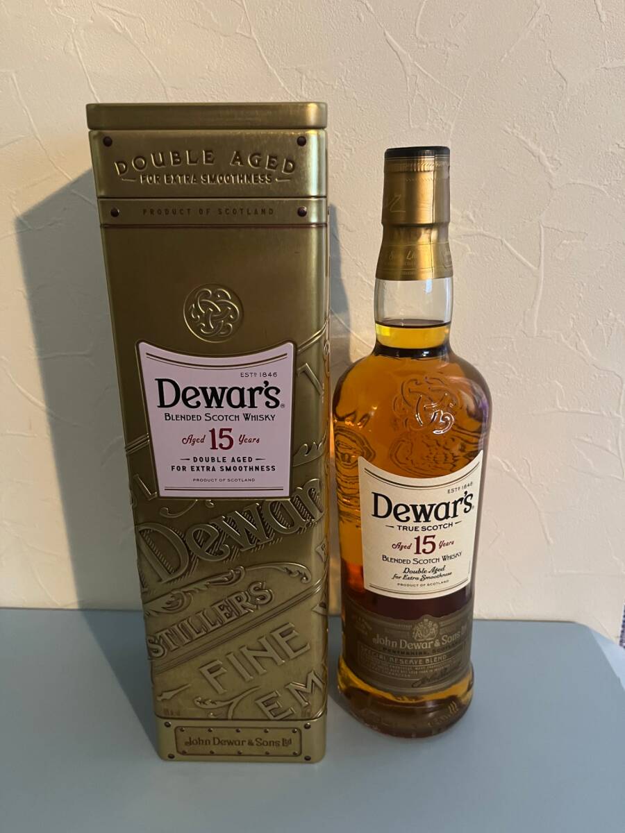 Yahoo!オークション - 【未開栓・同梱不可】Dewar's デュワーズ 15年 ...